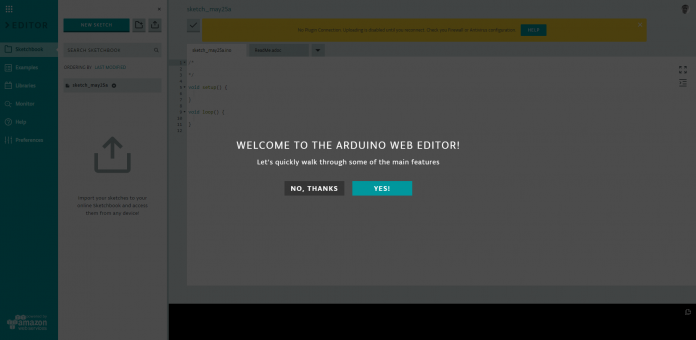 Arduino Web Editor Guide - DIYI0T