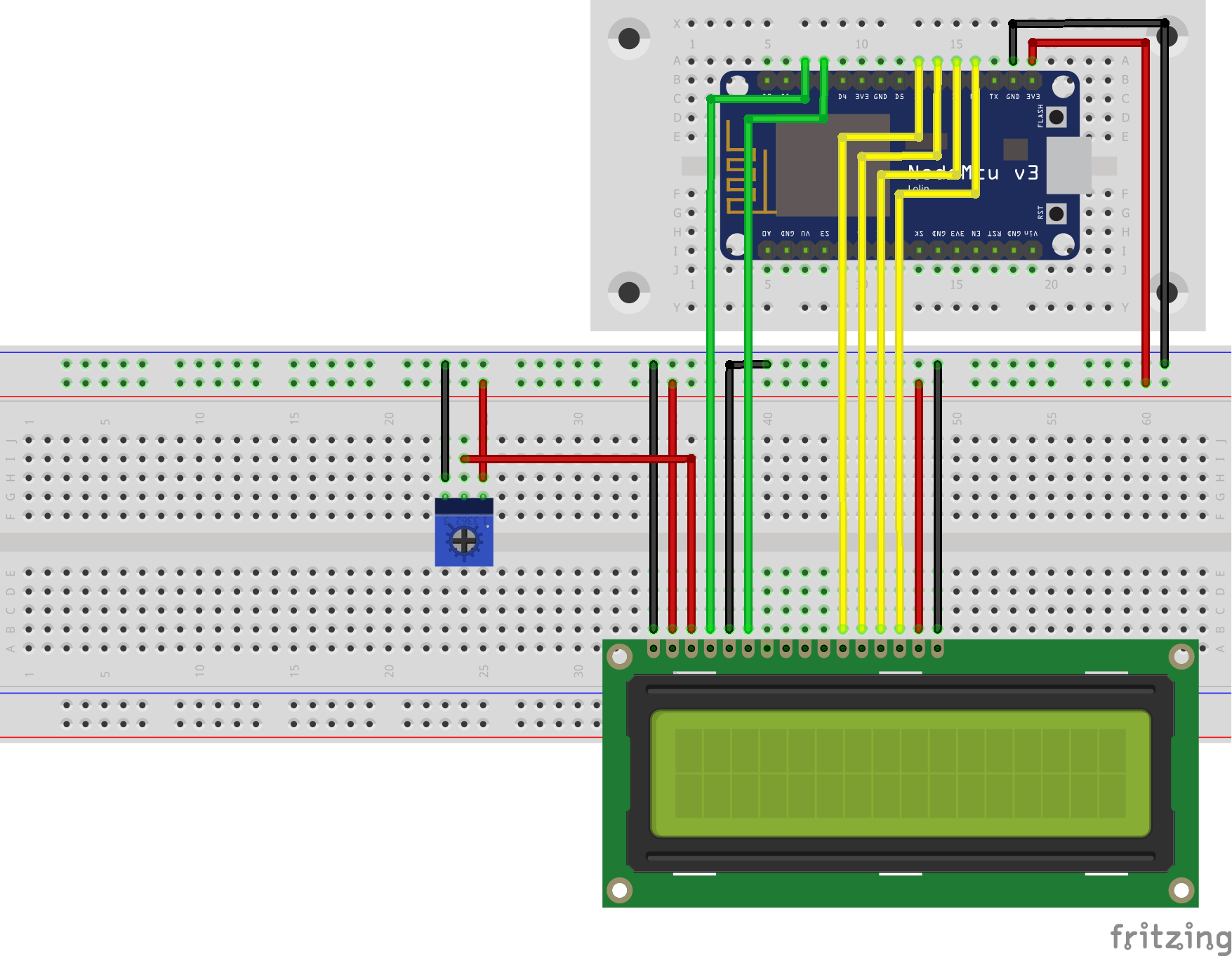 LCD Display Tutorial For Arduino ESP8266 And ESP32