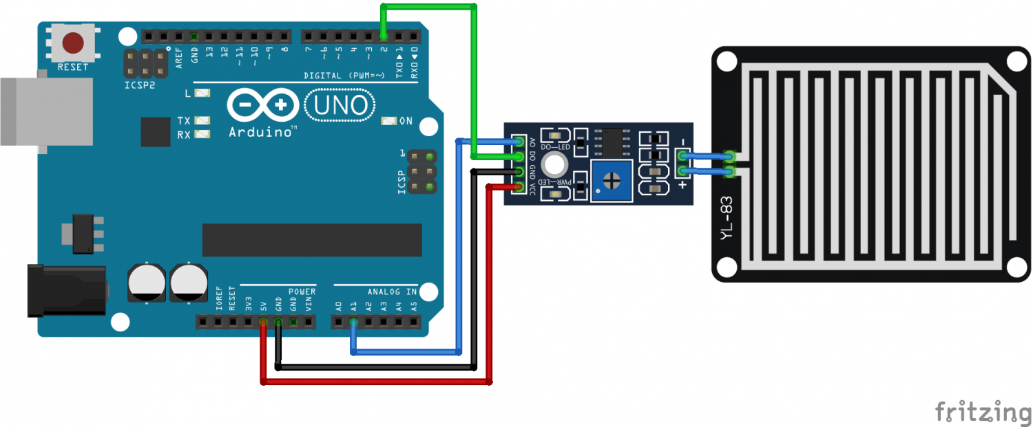 Rain Sensor Tutorial for Arduino, ESP8266 and ESP32 - DIYI0T