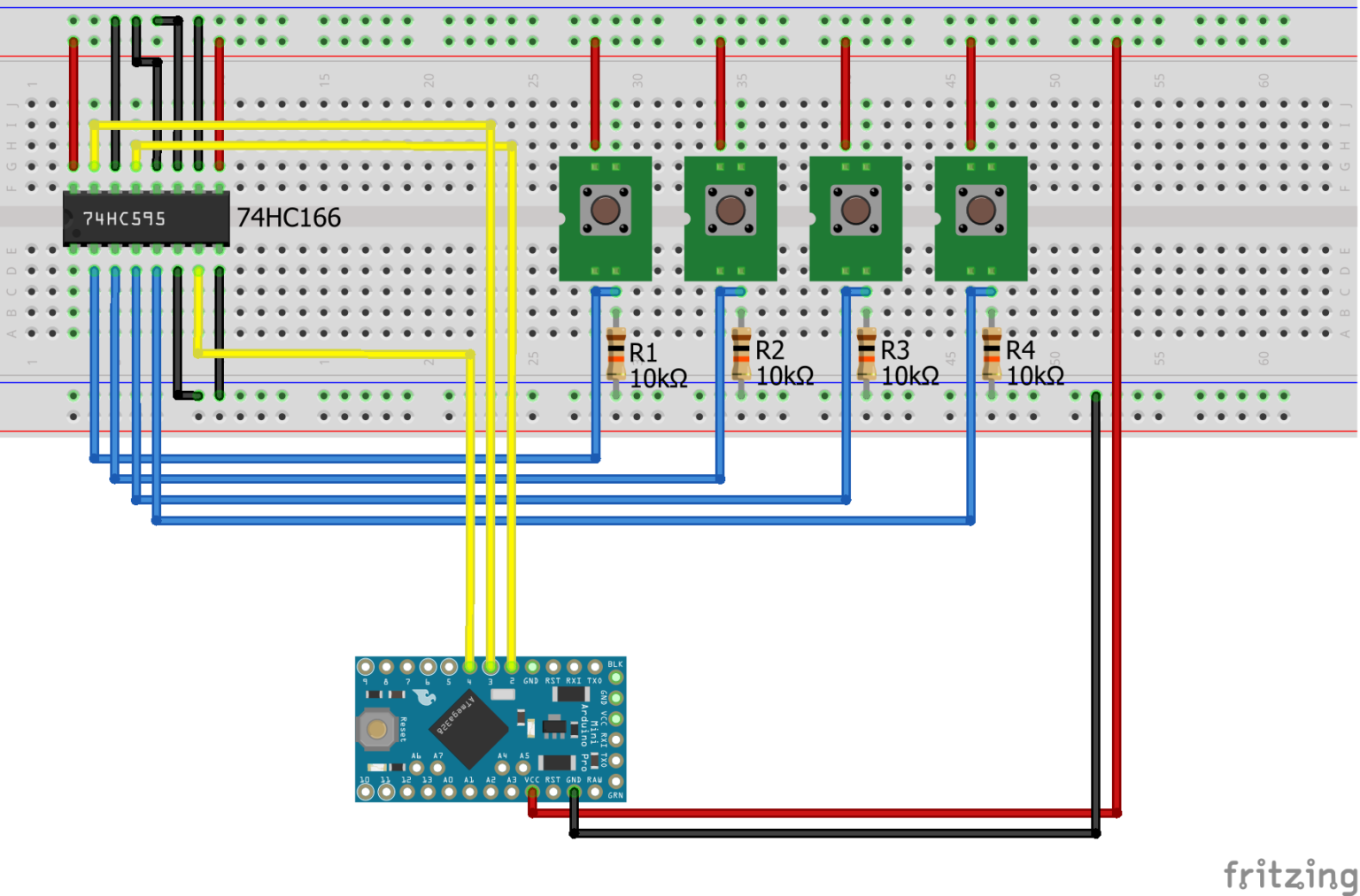 Shift Register Tutorial for Arduino, ESP8266 and ESP32 - DIYI0T
