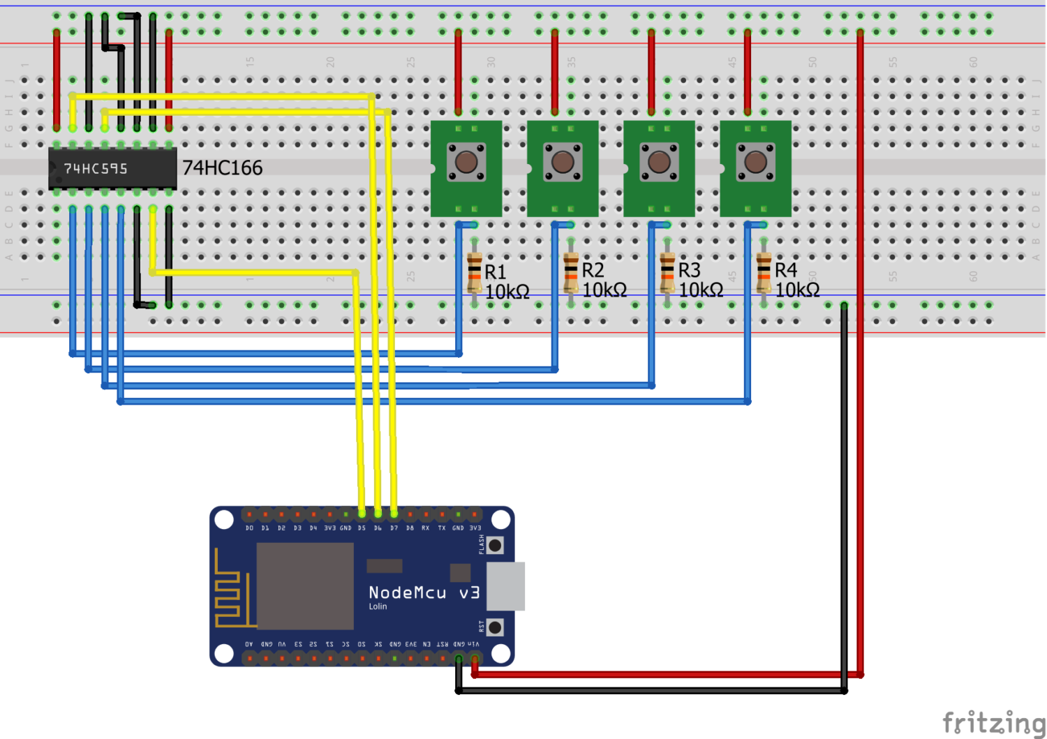 Shift Register Tutorial for Arduino, ESP8266 and ESP32 - DIYI0T