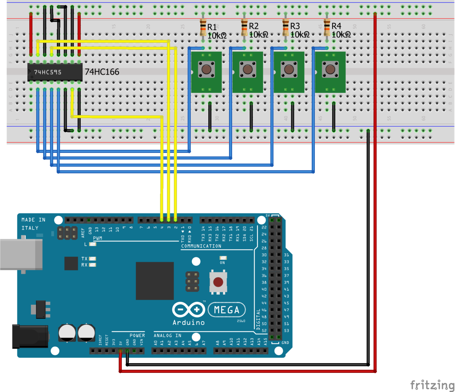 Shift Register Tutorial for Arduino, ESP8266 and ESP32 - DIYI0T