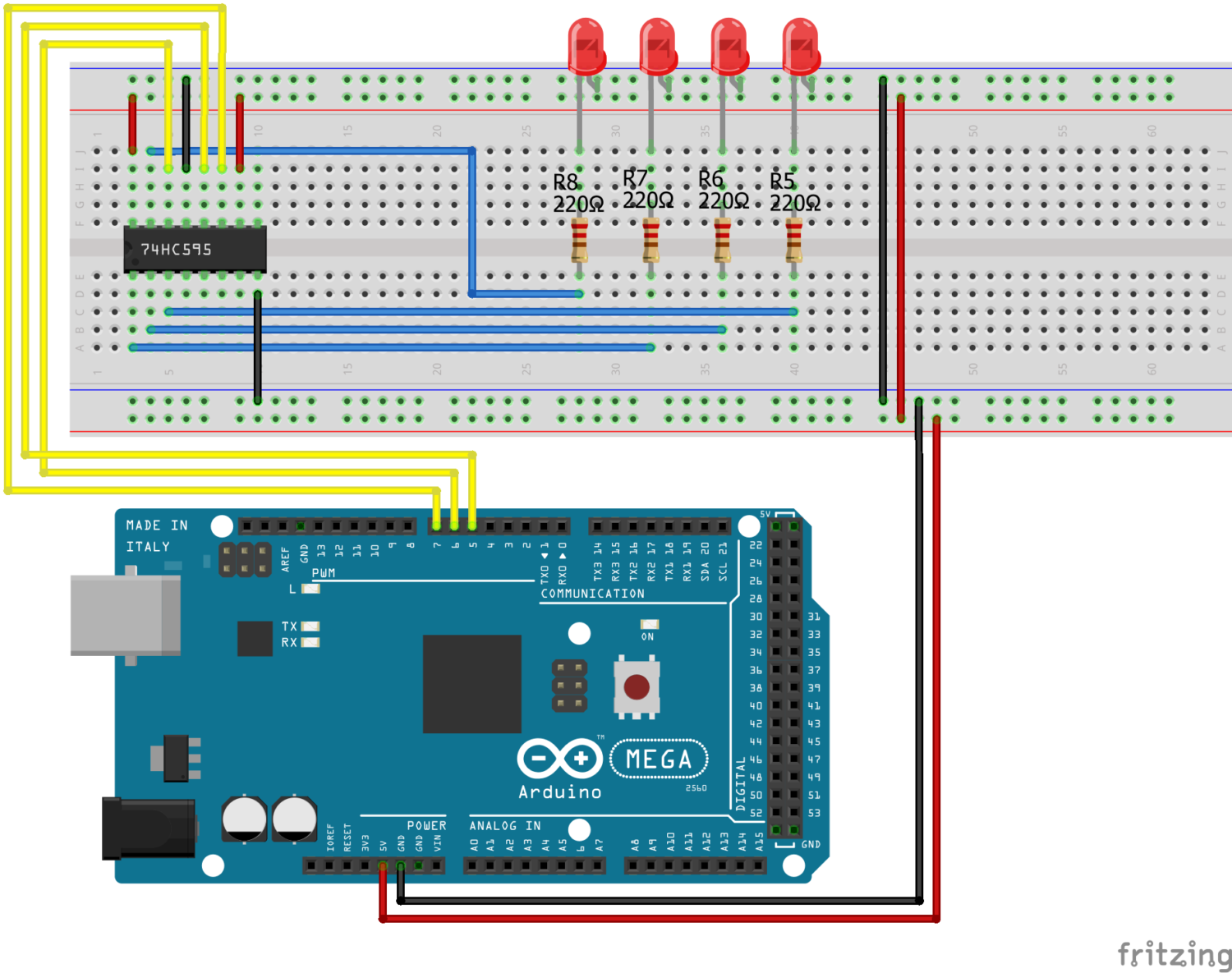 Shift Register Tutorial for Arduino, ESP8266 and ESP32 - DIYI0T
