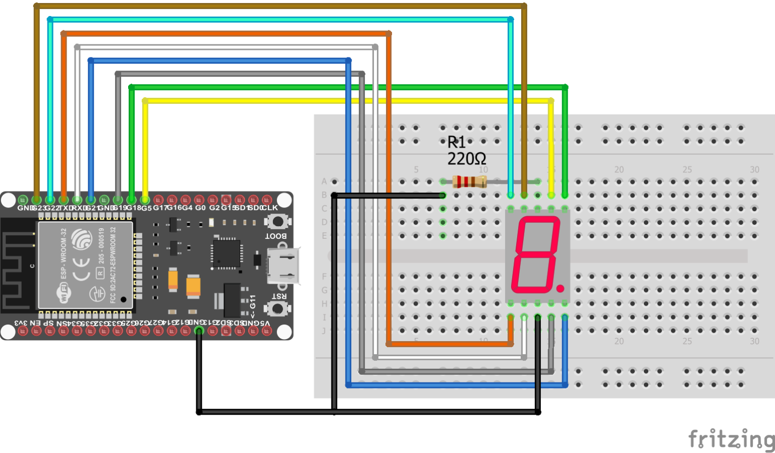 Segment Display Tutorial for Arduino, ESP8266 and ESP32 - DIYI0T
